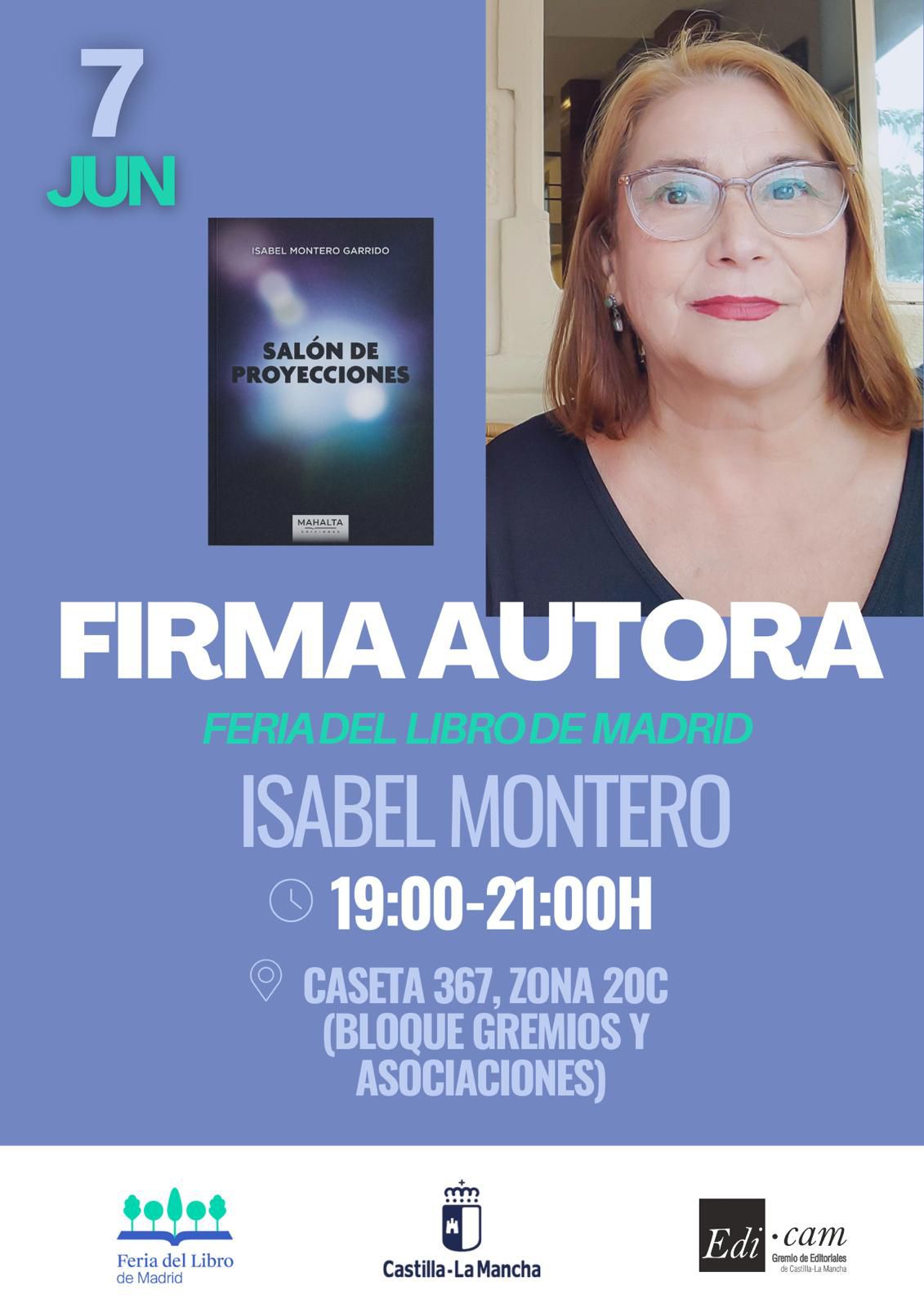 Feria del Libro de Madrid 2025 – Isabel Montero Garrido